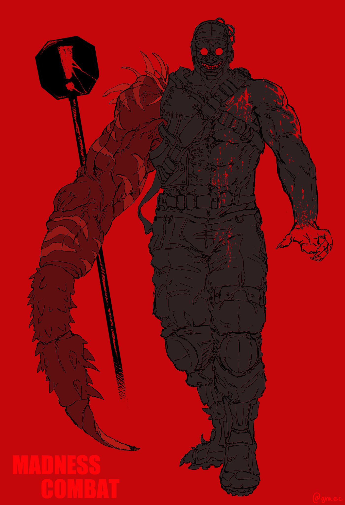 Madness Combat Mag Hank