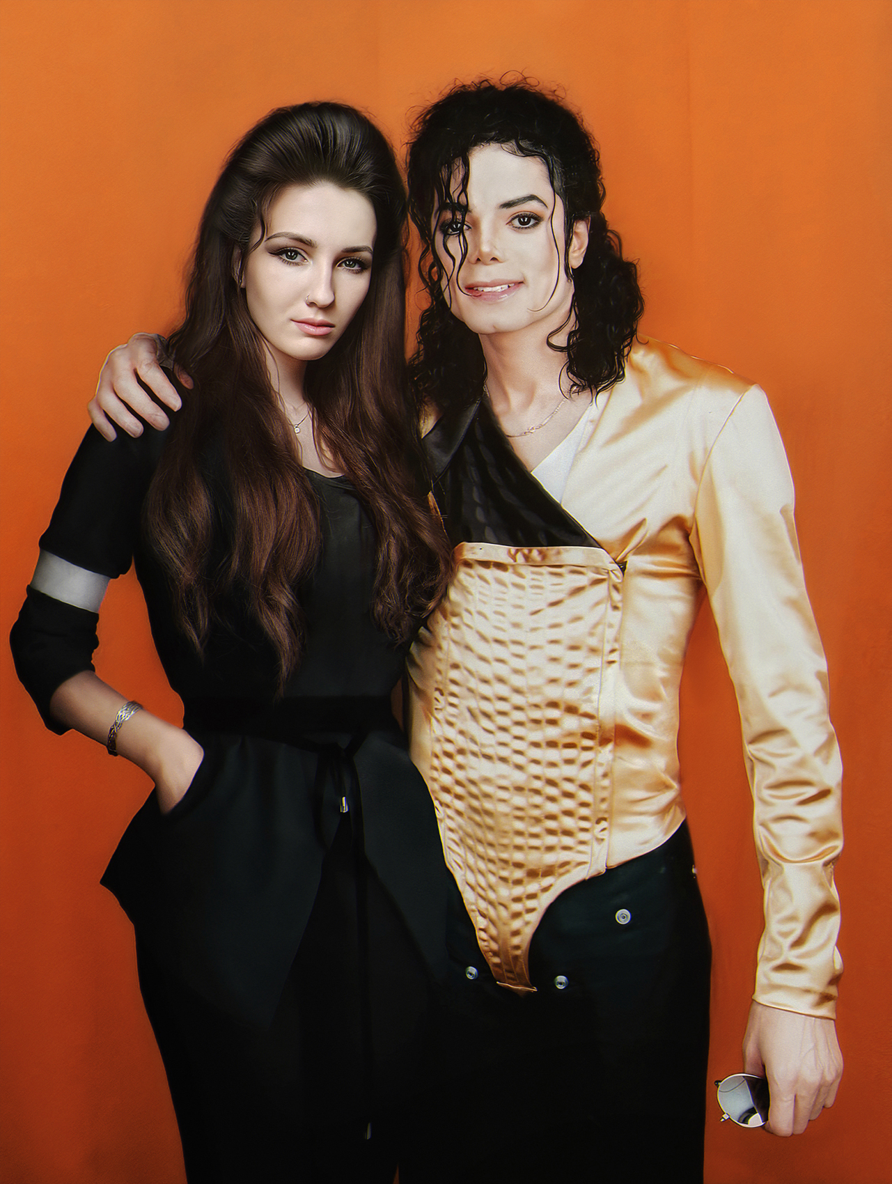 Michael Jackson Dangerous Tour Backstage