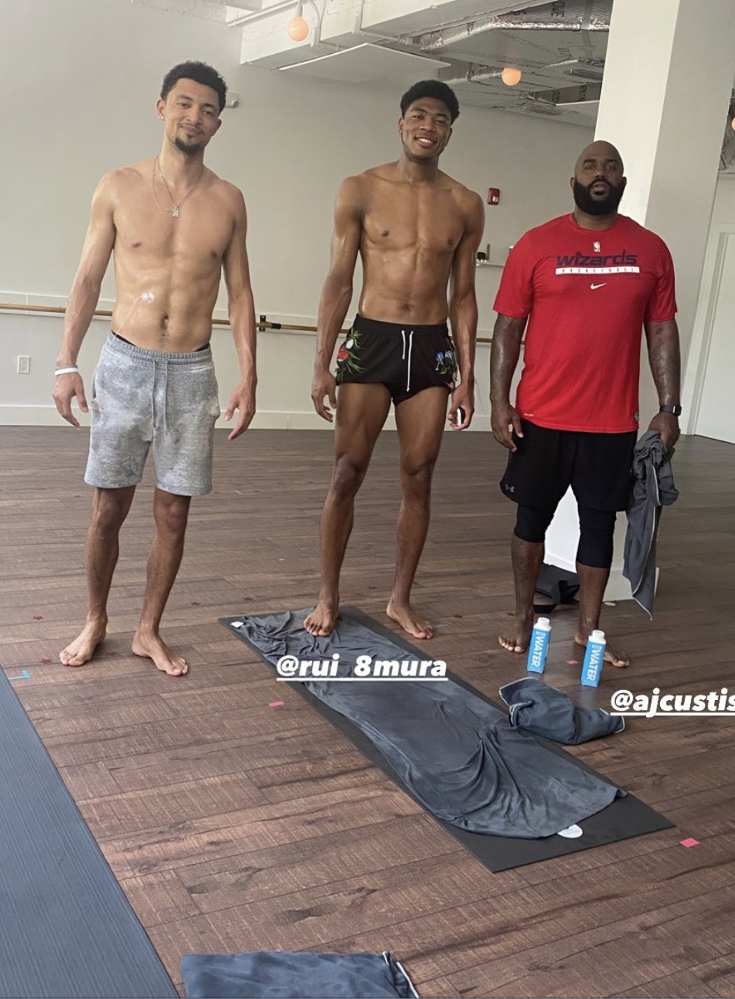 Quinton Mayo on Twitter: "Rui Hachimura. Hot Yoga. Miami Beach. https://t.co/35MR4jDOZO" / Twitter