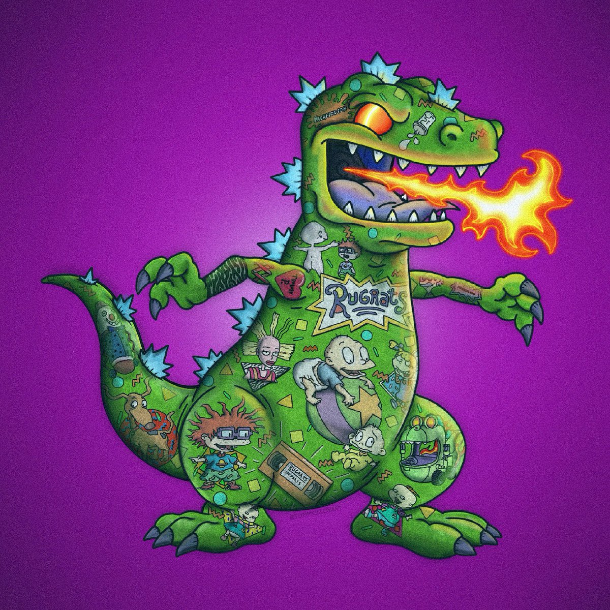 Reptar Background