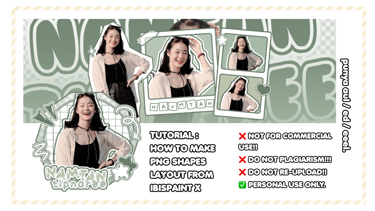 𝐀ul tertekan — Rest. on Twitter: " TUTORIAL : How to make png shapes layout from ibispaint x ...