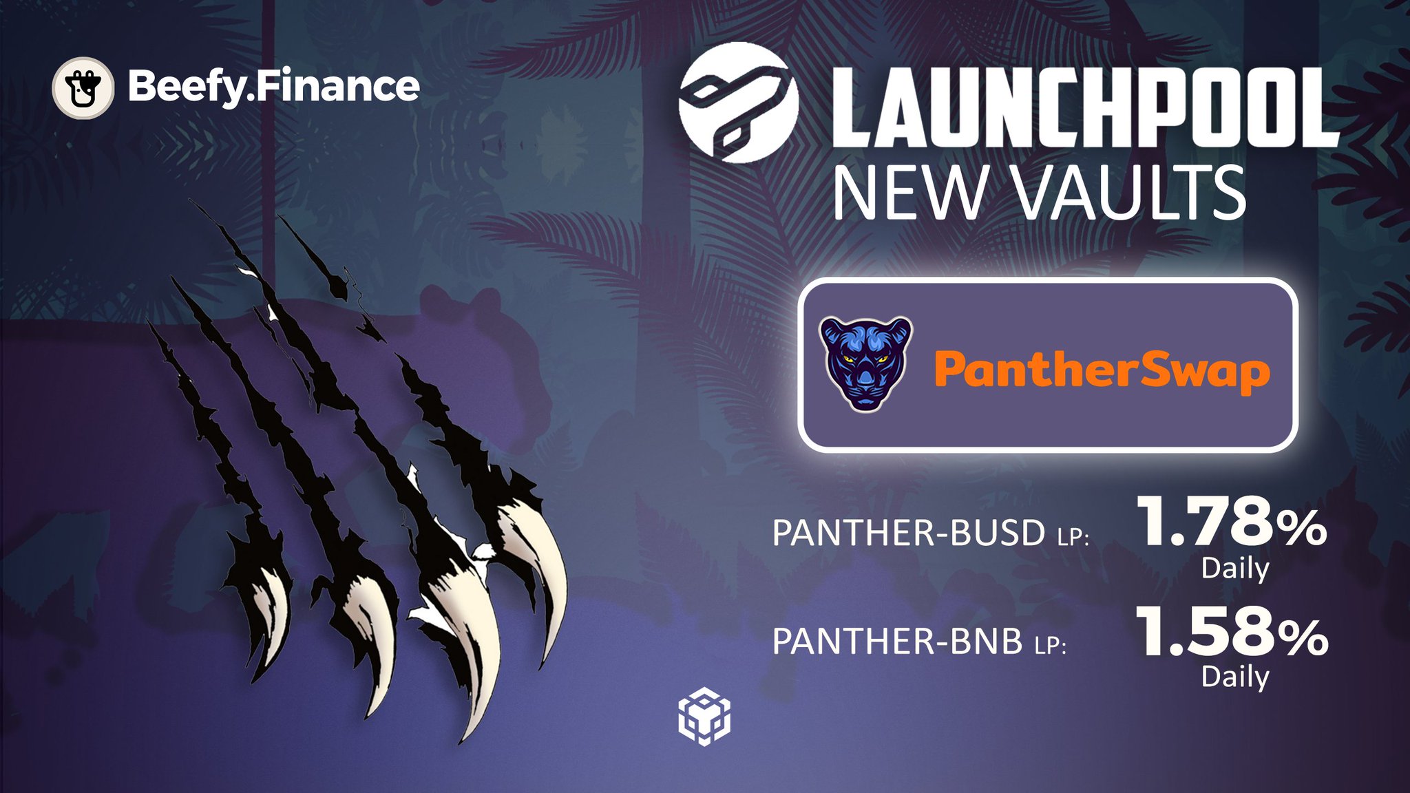 Beefy Finance on Twitter: "🐮 Beefy × PantherSwap: new vaults and boost 🐮 We are excited to ...