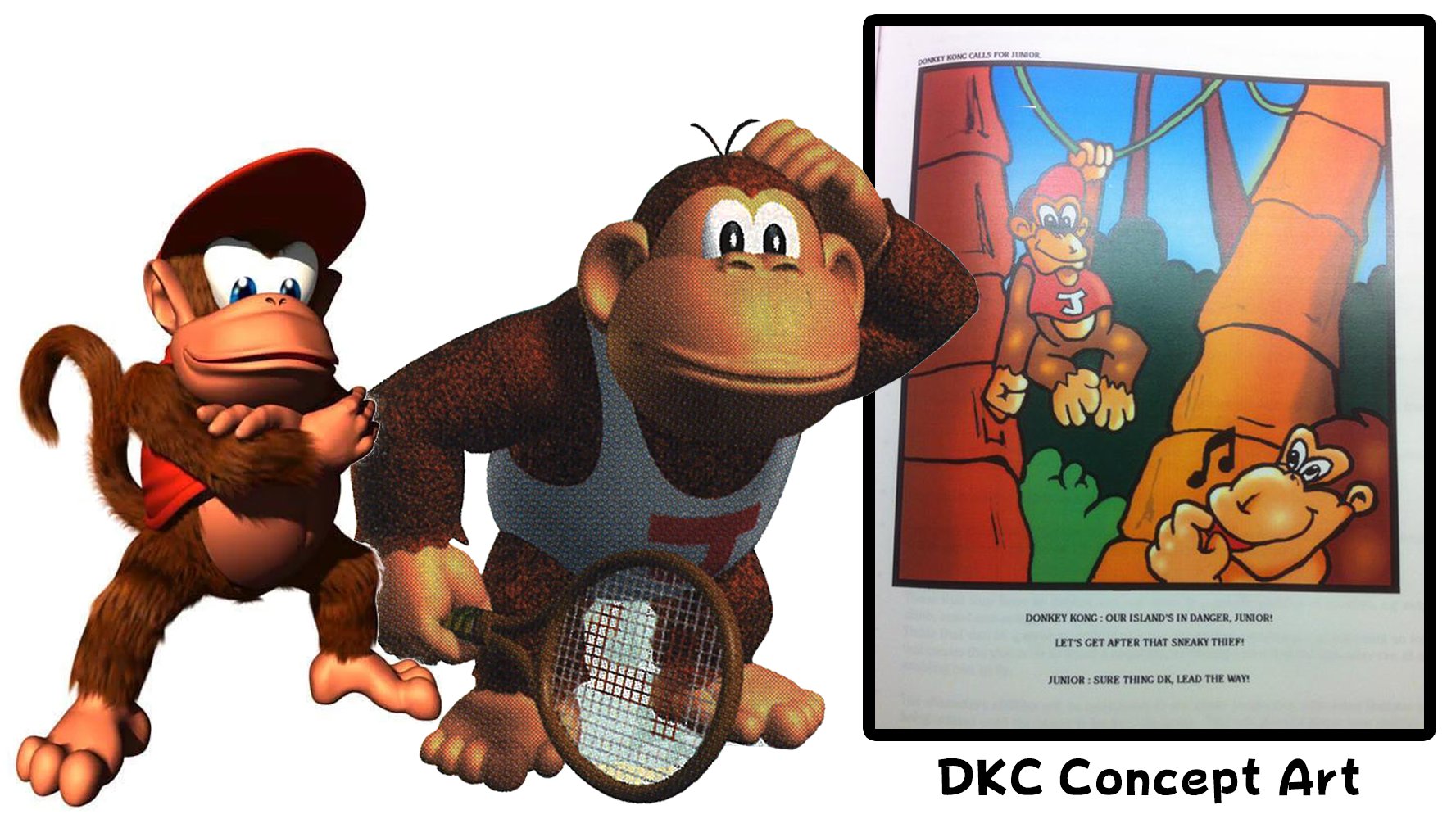 Diddy Kong And Donkey Kong