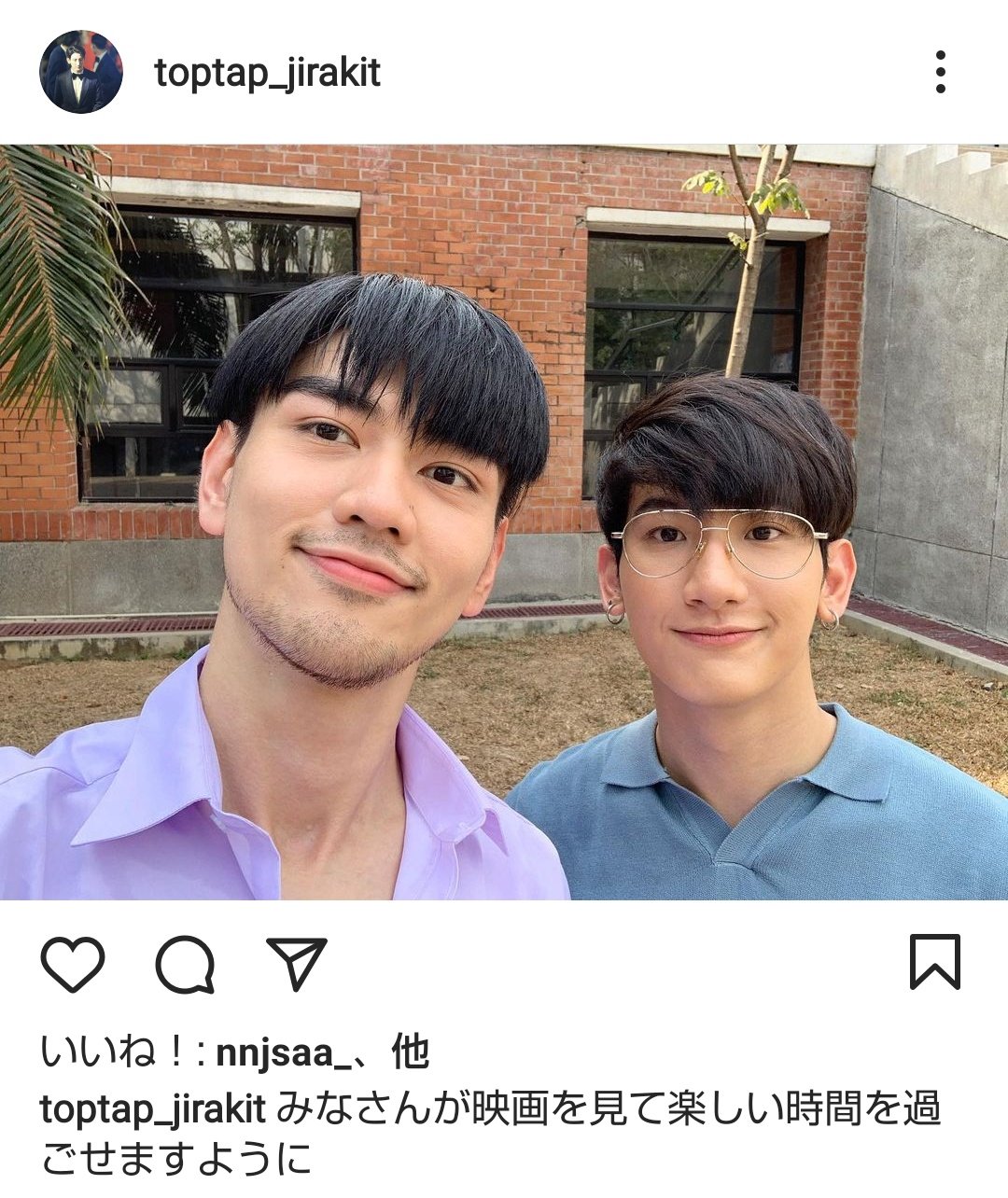 🍇木月🍇 on Twitter: "ちょっと待って…………… cr.toptap_jirakit IG https://t.co/vPogbBjjDw" / Twitter