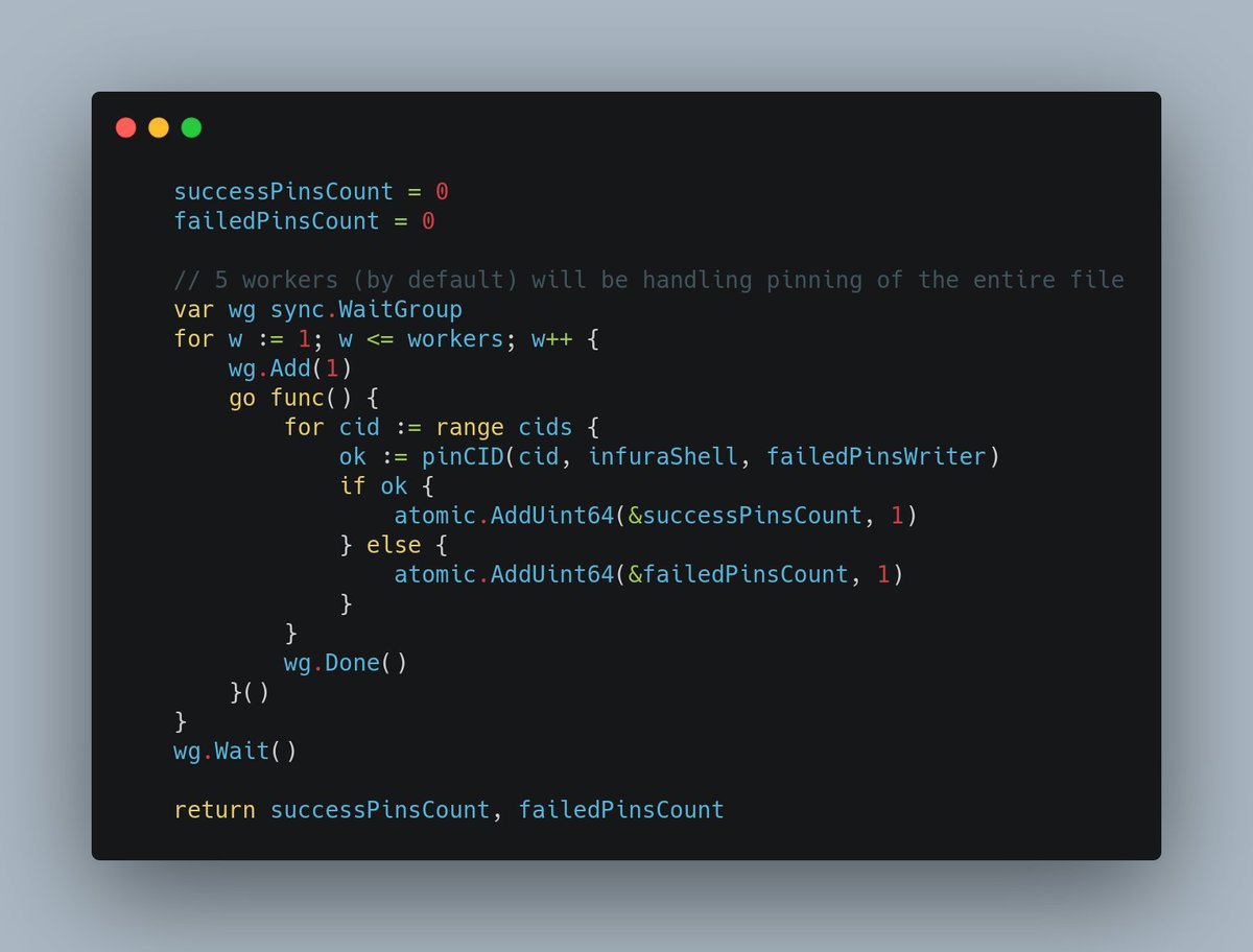Use An Atomic Package To Increment A Variable Counter When Using Workers Multiple