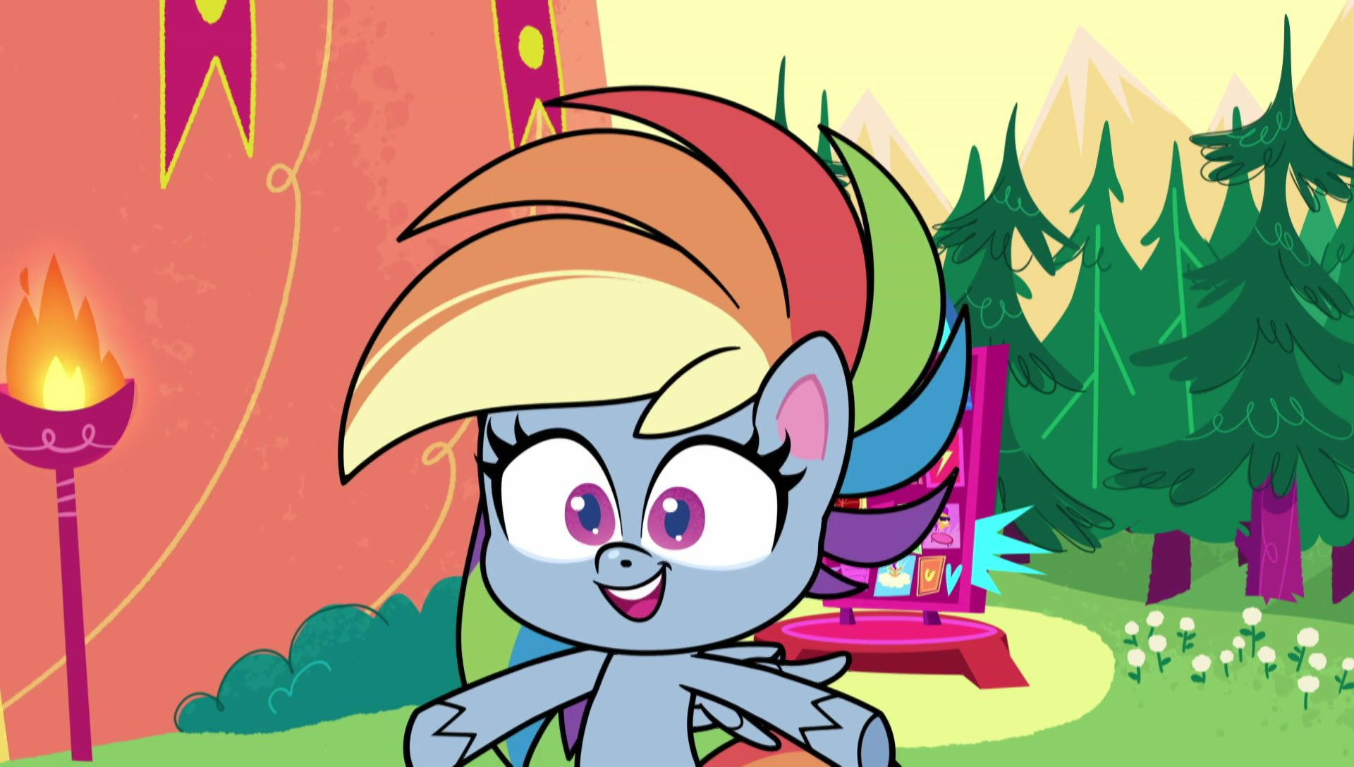 Rainbow Dash Worried