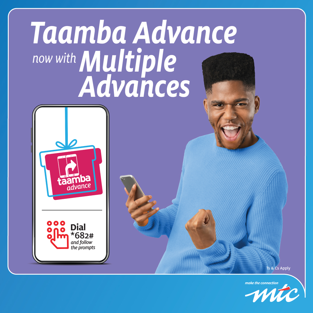 MTC Namibia on Twitter: "Taamba Advance Now With Multiple Advances! You Can Take Multiple ...