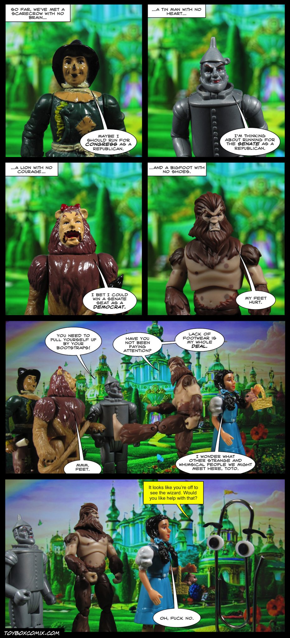 Toy Box Comix (dot com) on Twitter: "NEW COMIC: Adventures In Oz - https://t.co/8q6l0t5AX9…