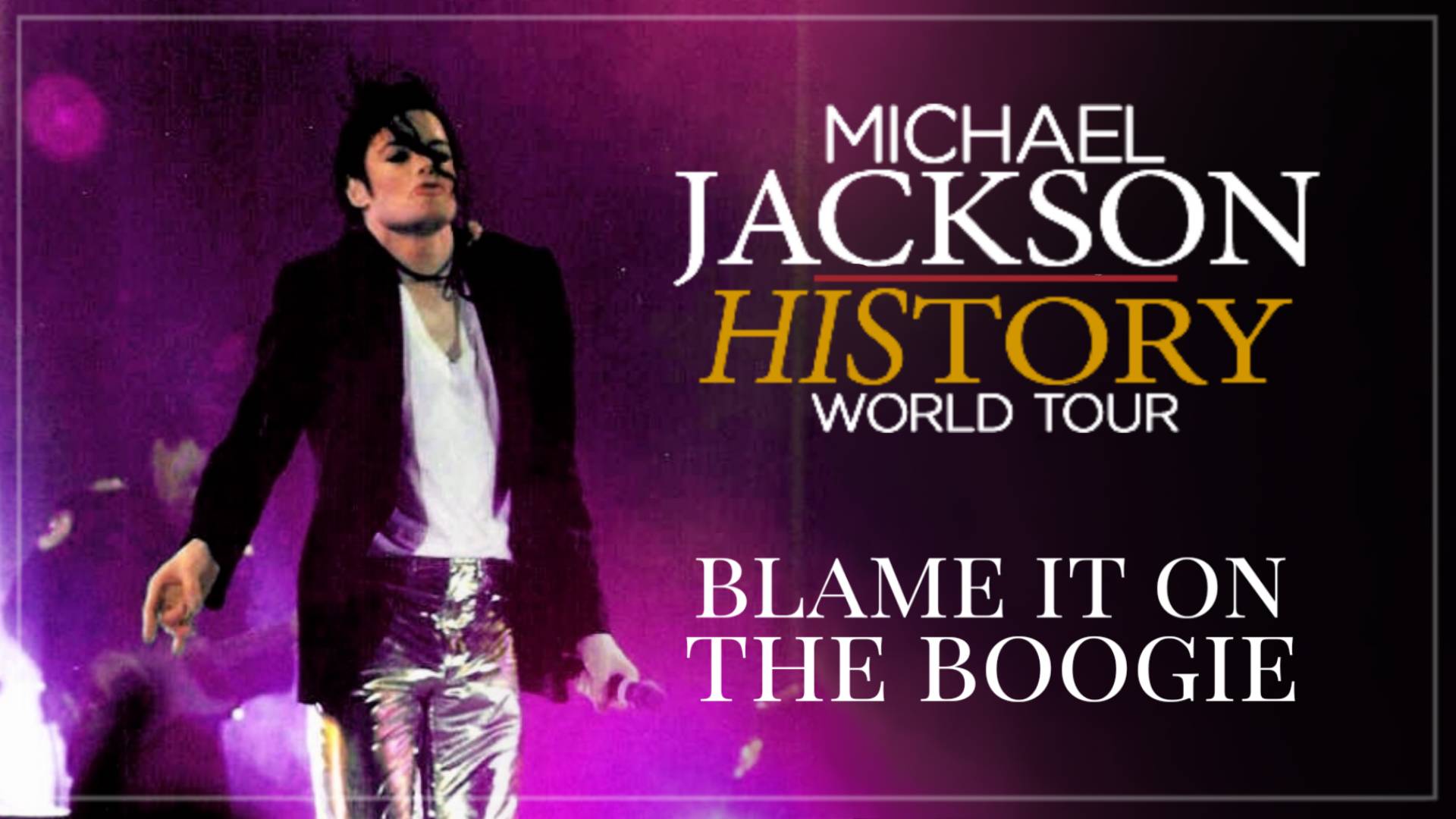 Michael Jackson History World Tour Wallpaper