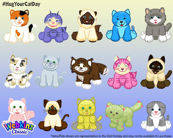 Ganz eStore on Twitter: "It’s #HugYourCatDay! So go hug your cat right MEOW! Don’t have a purry ...