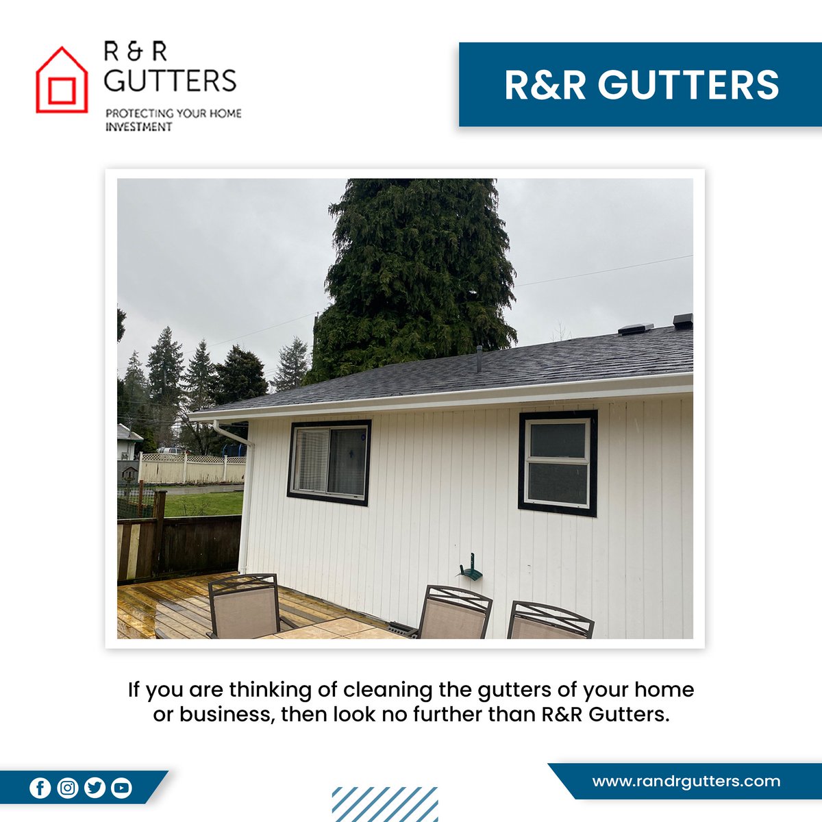 Professional Gutter Cleaning and Repair Service - R&R Gutters