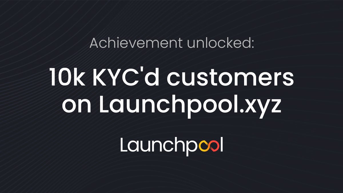 Launchpool ($LPOOL) on Twitter: "Friday may be the end of the week for regular people, or the ...