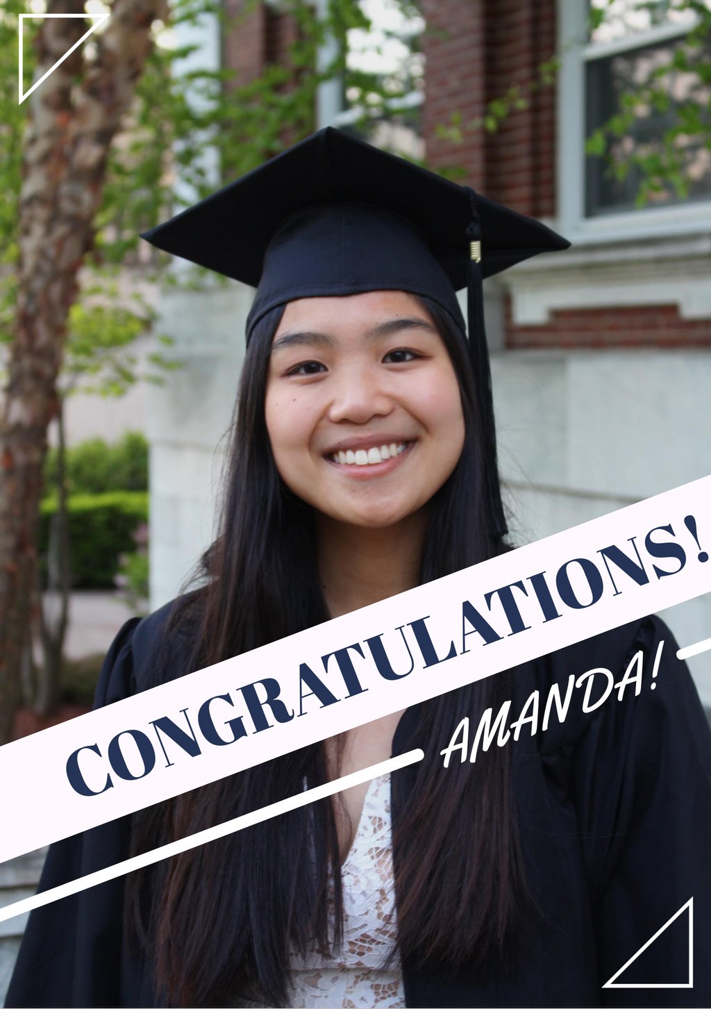 Happy Graduation Amanda Congratulations To My Beautiful Daughter On