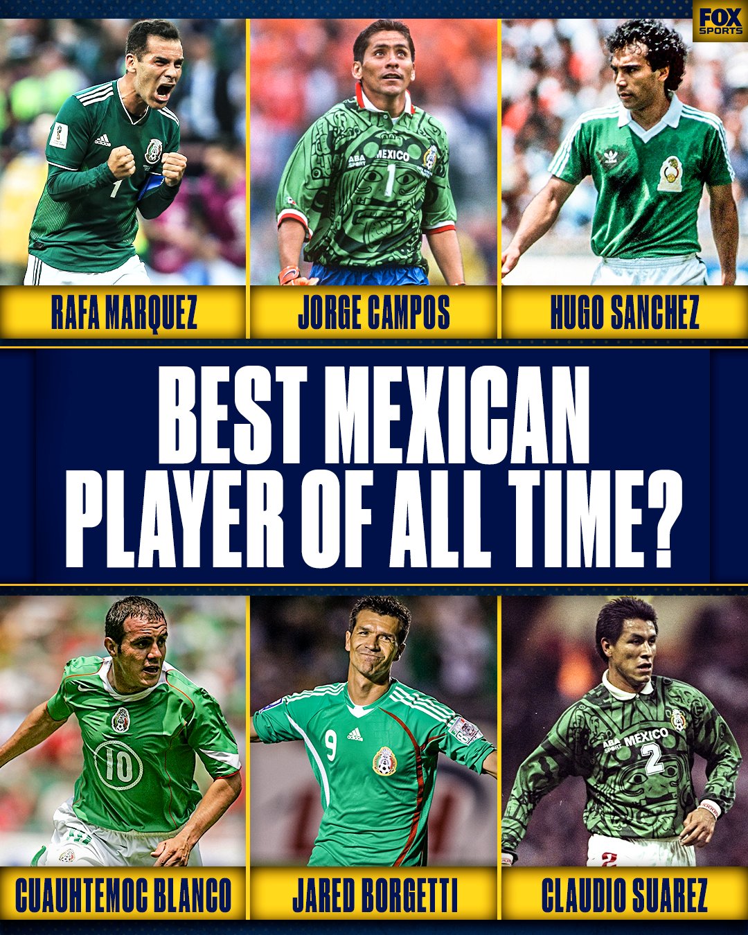 Top 10 Mexican Soccer Players