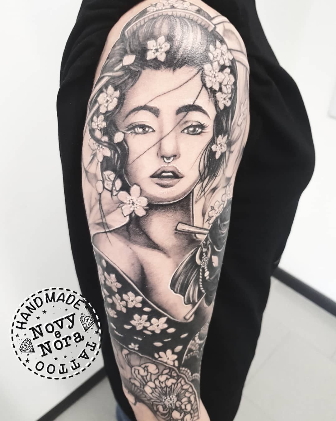 Beautiful Geisha Tattoos