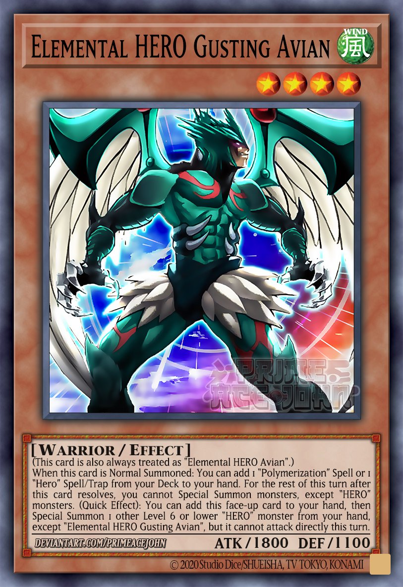 Elemental Hero Clayman Alternate Art