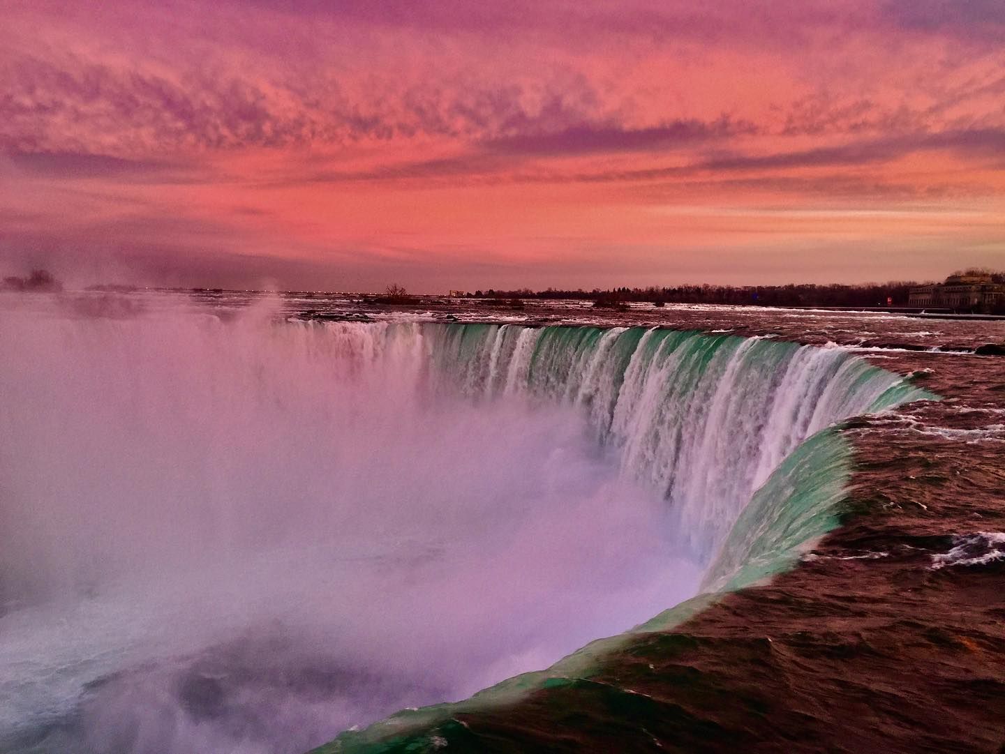 Niagara Falls Sunset