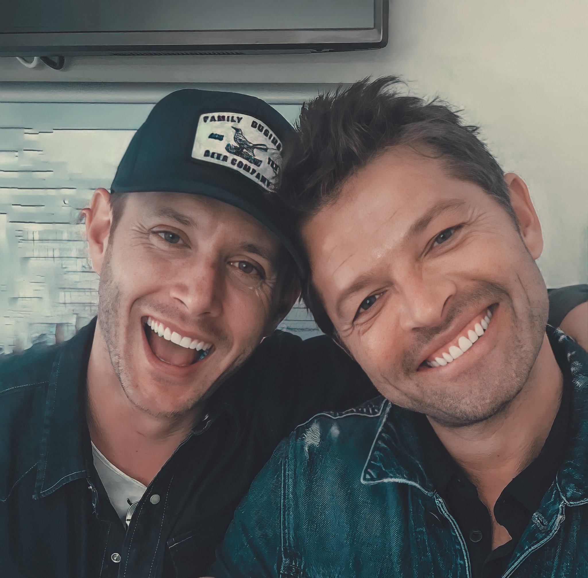 Misha Collins And Jensen Ackles