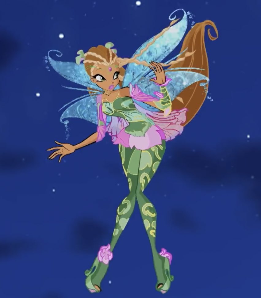 Winx Club Flora Mythix Transformation