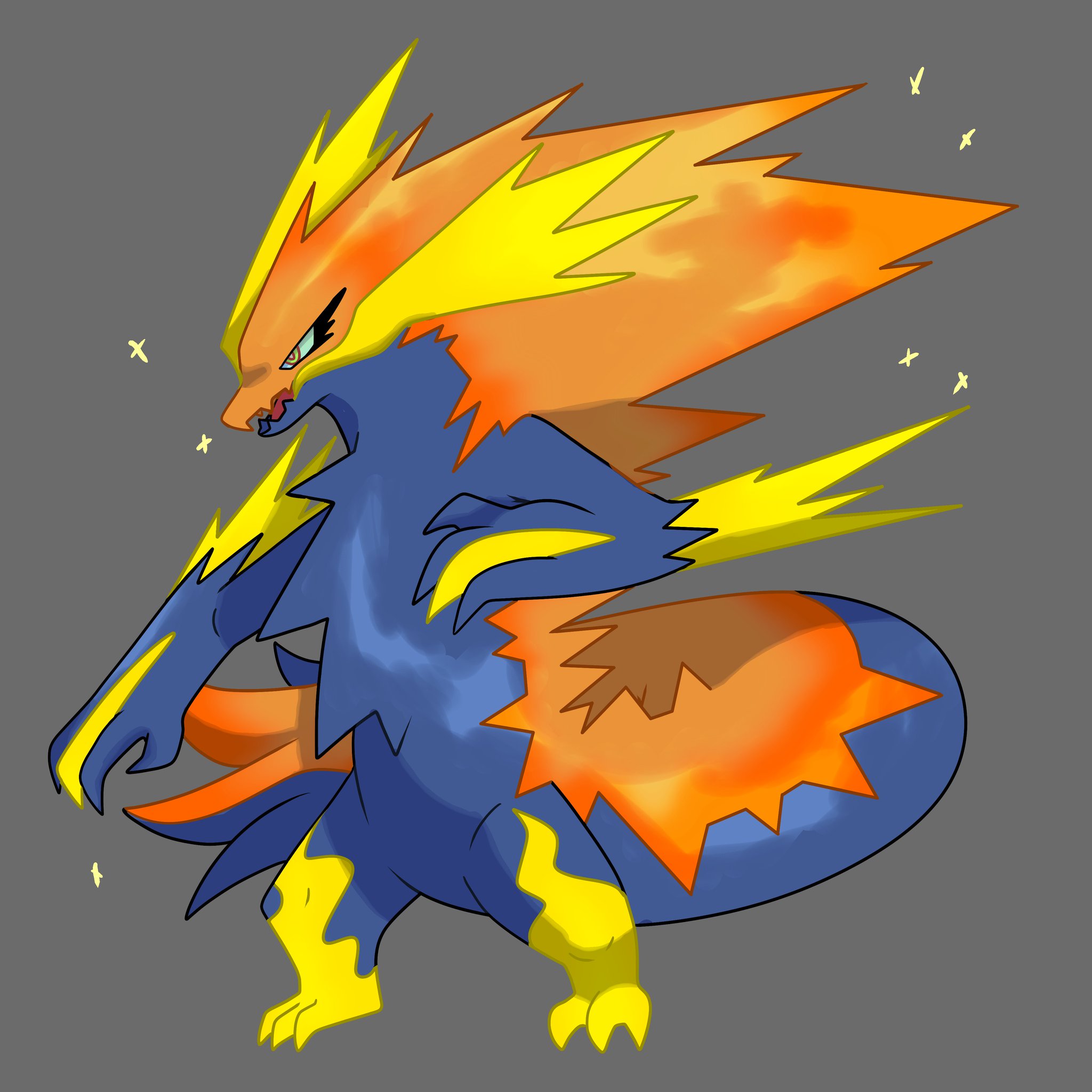 Pokemon Mega Typhlosion