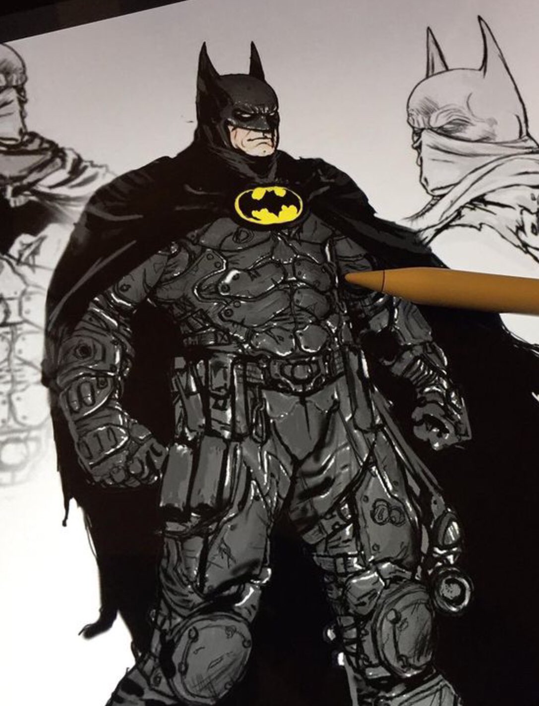Michael Keaton Batman Suit As Halloween Is Coming Nearby The Corner,