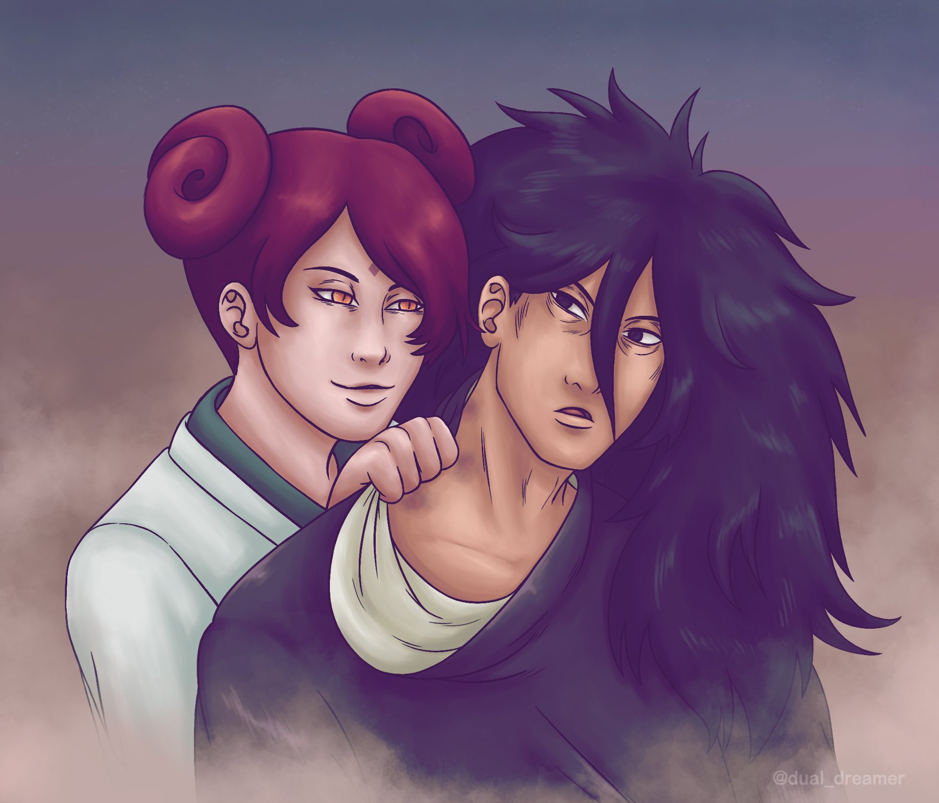 Madara And Hashirama And Mito