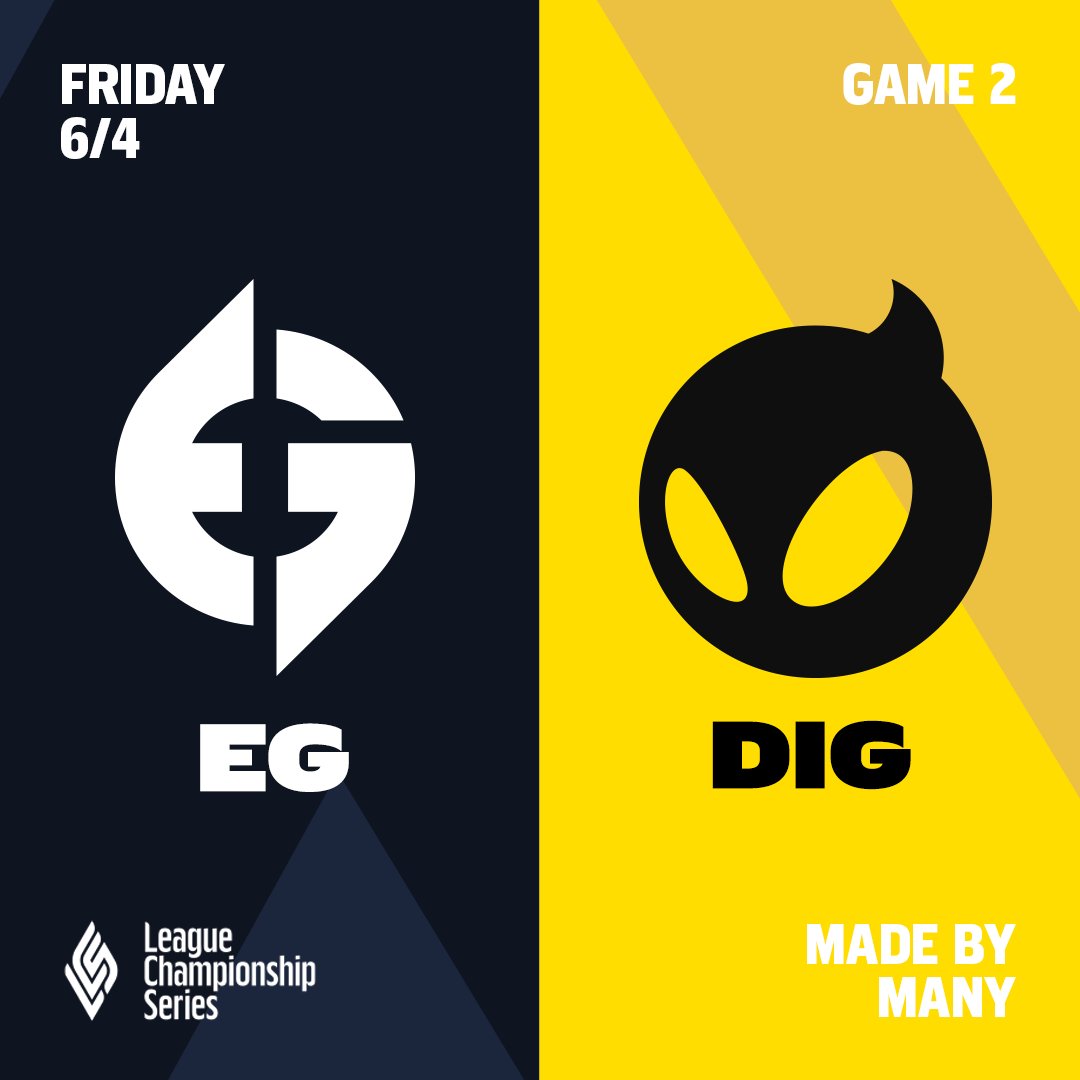 LCS on Twitter: "The 2021 #LCS Summer Split matchups continue today with @EvilGeniuses vs ...