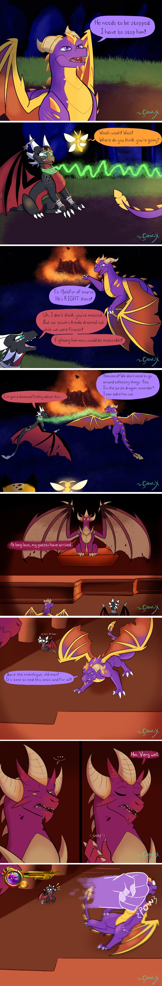 Spyro And Cynder Comic 4
