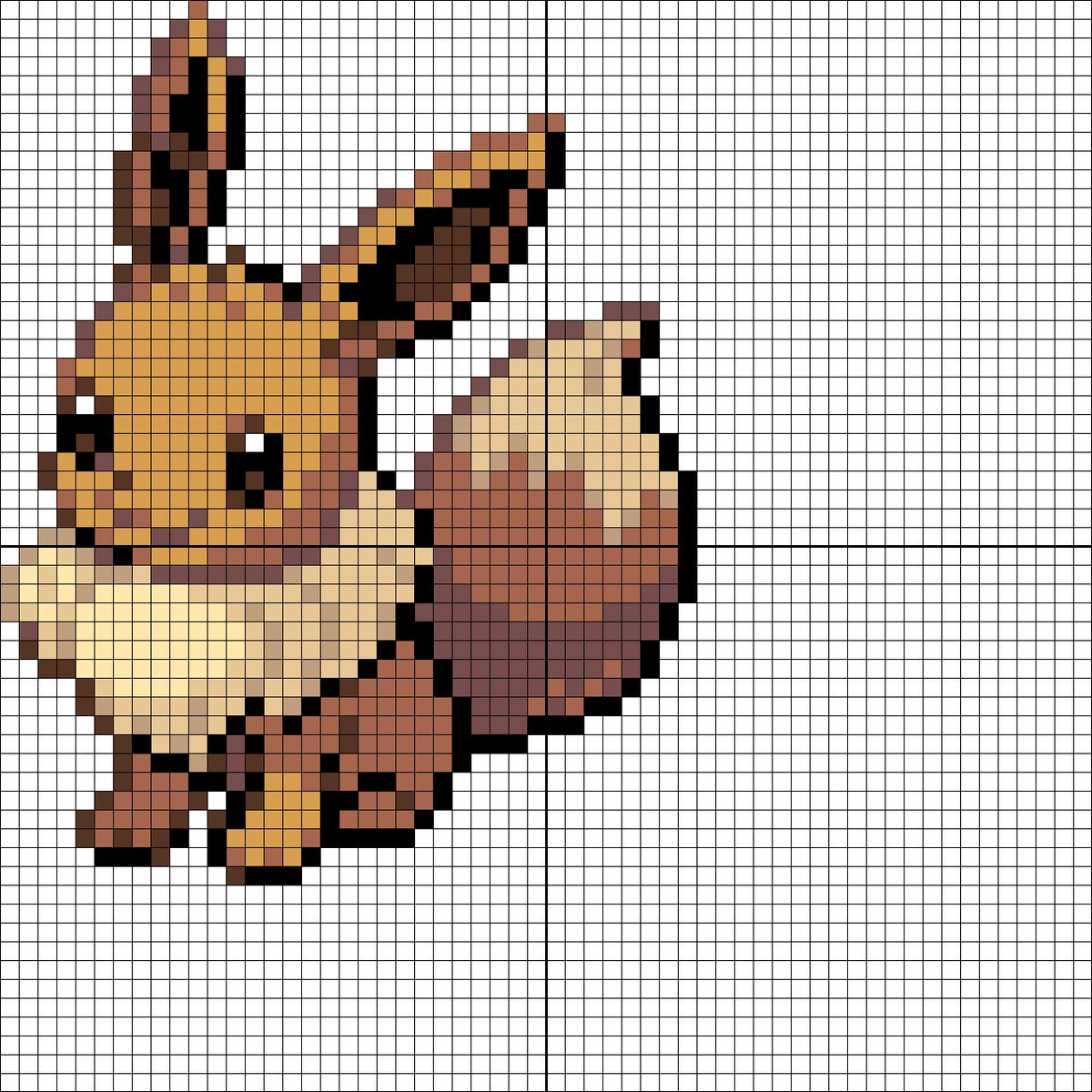Eevee Sprite Set By Bladespark On Deviantart Perler