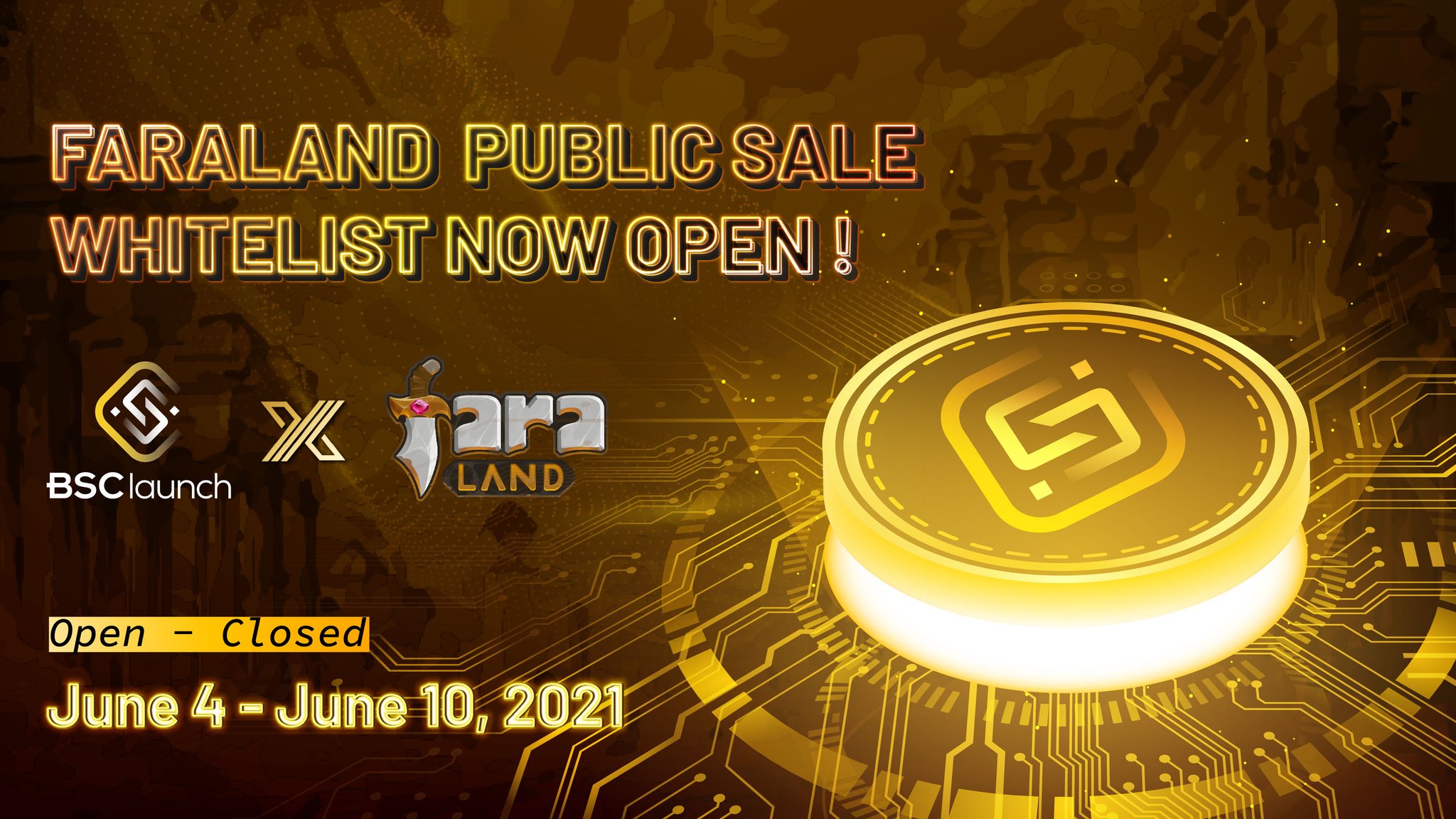 BSClaunch - An Ecosystem Launcher #BSC on Twitter: "🔥@faraland_io — Public Sale Whitelist Now ...
