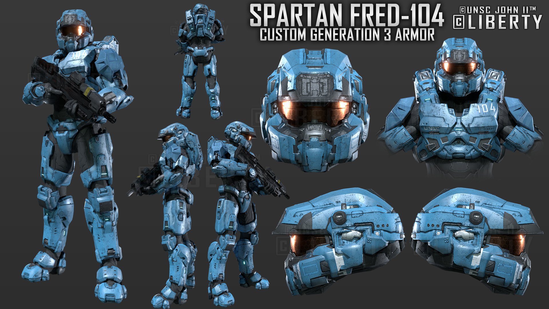 Halo 4 Mark Vi Helmet