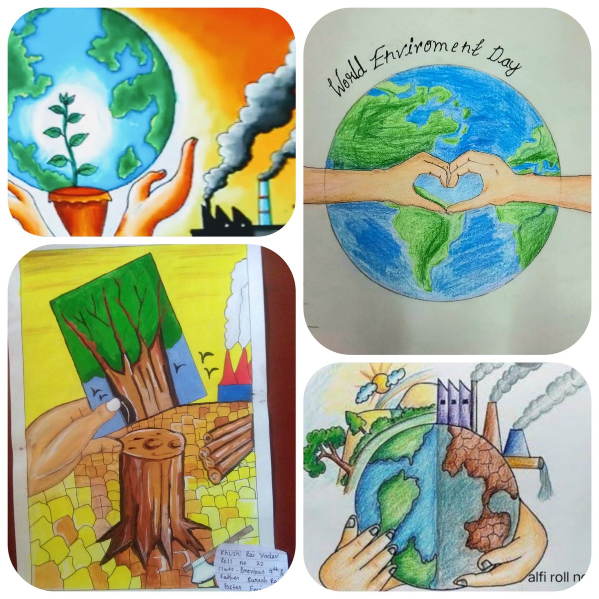 Environmental Awareness Poster Making
