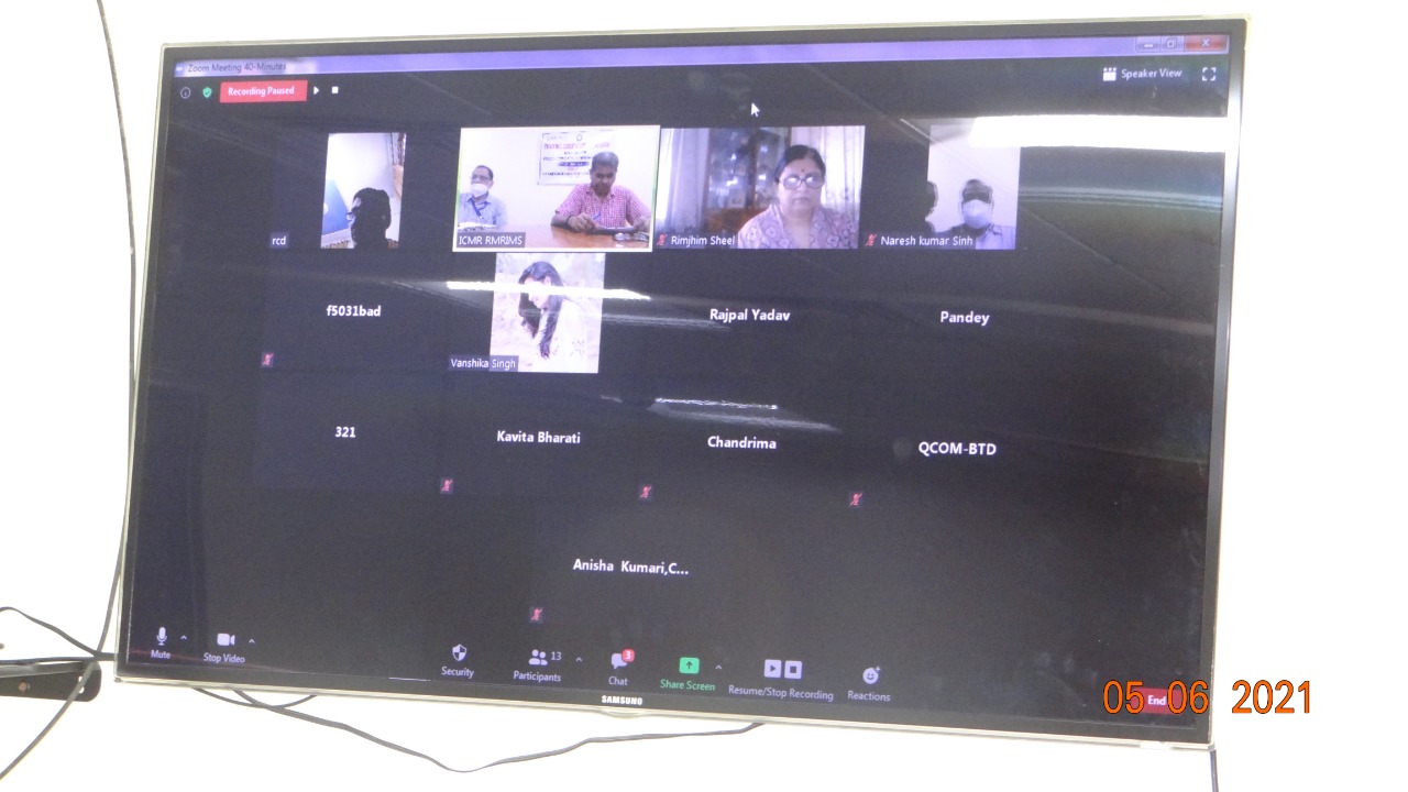 ICMR-RMRIMS on Twitter: "Dr.K.Pandey, Director, ICMR-RMRIMS, Patna delivered virtual talk on ...