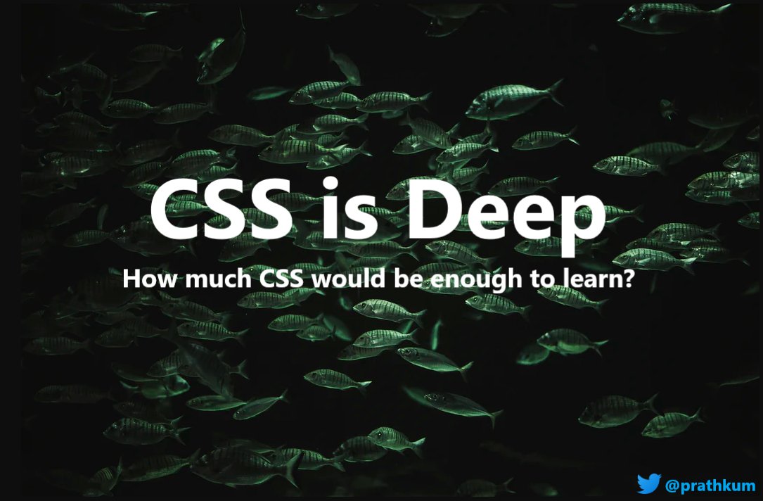 Pratham on Twitter: "CSS is also a deep module of web development. There are over 250 unique ...