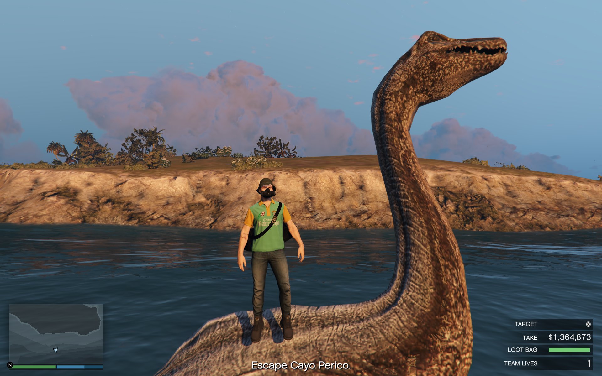 Grand Theft Auto 5 Sea Monster