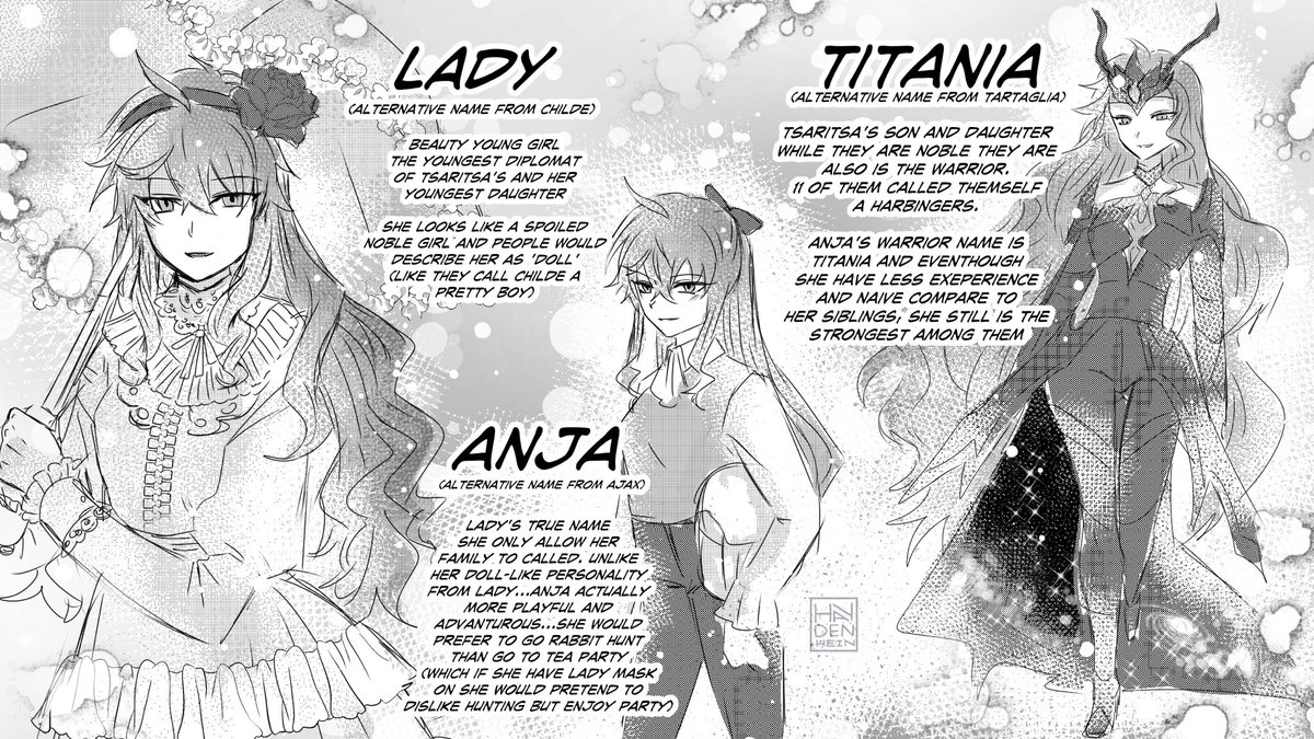 「#ZhongChi #鍾タル #จงทาร์ต 🔶💧 fem! child」|𝑯𝑨𝒀𝑫𝑬𝑵𝑯𝑬𝑰𝑵🔁 の漫画