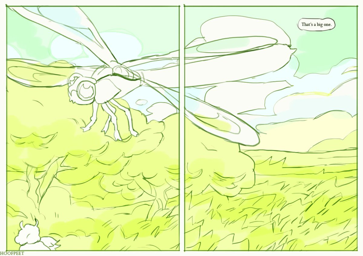 「Bugs 1/2 」Hooved peets 🐑🐐🐄の漫画