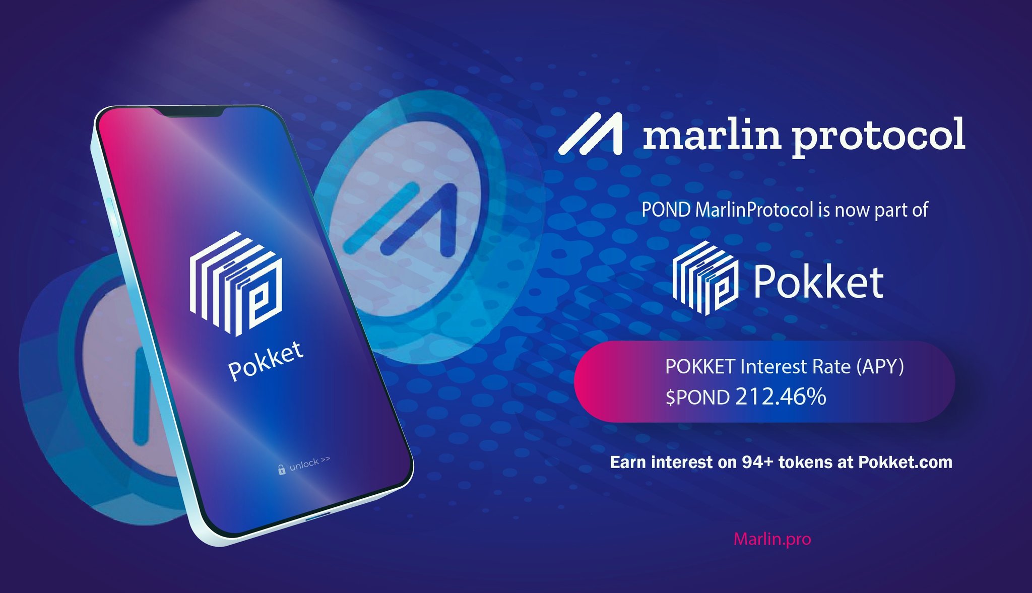 Promzy_Elisha on Twitter: "Big News!!🎉🎉 @MarlinProtocol announces that $POND is now on # ...