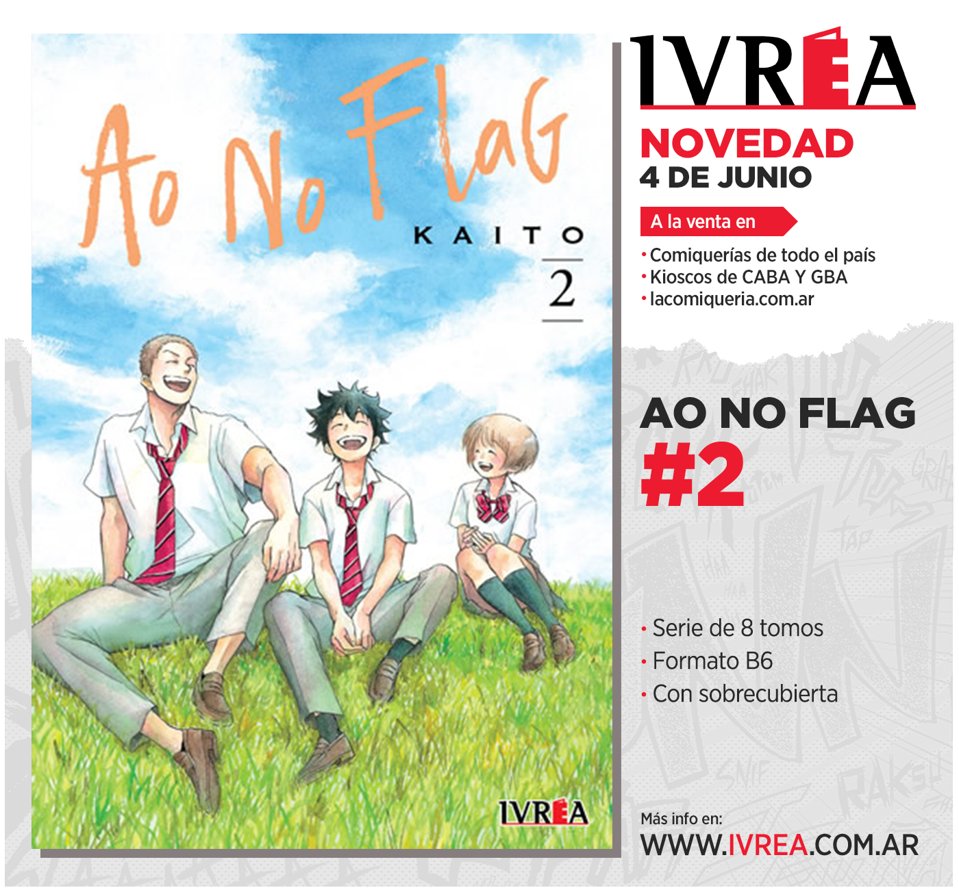 Ivrea Argentina on Twitter: "🔴 🔴 ¡Les recordamos que ya se encuentra a la venta AO NO FLAG #2! 🔴 ...