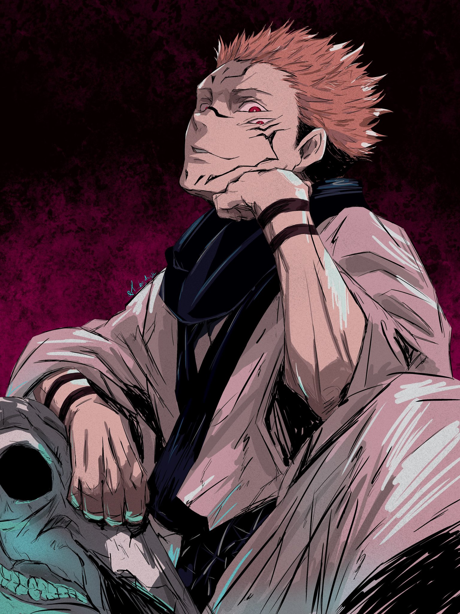 Sukuna (Jujutsu Kaisen) vs Ashiya Dōman (Fate/Grand Order) | SpaceBattles