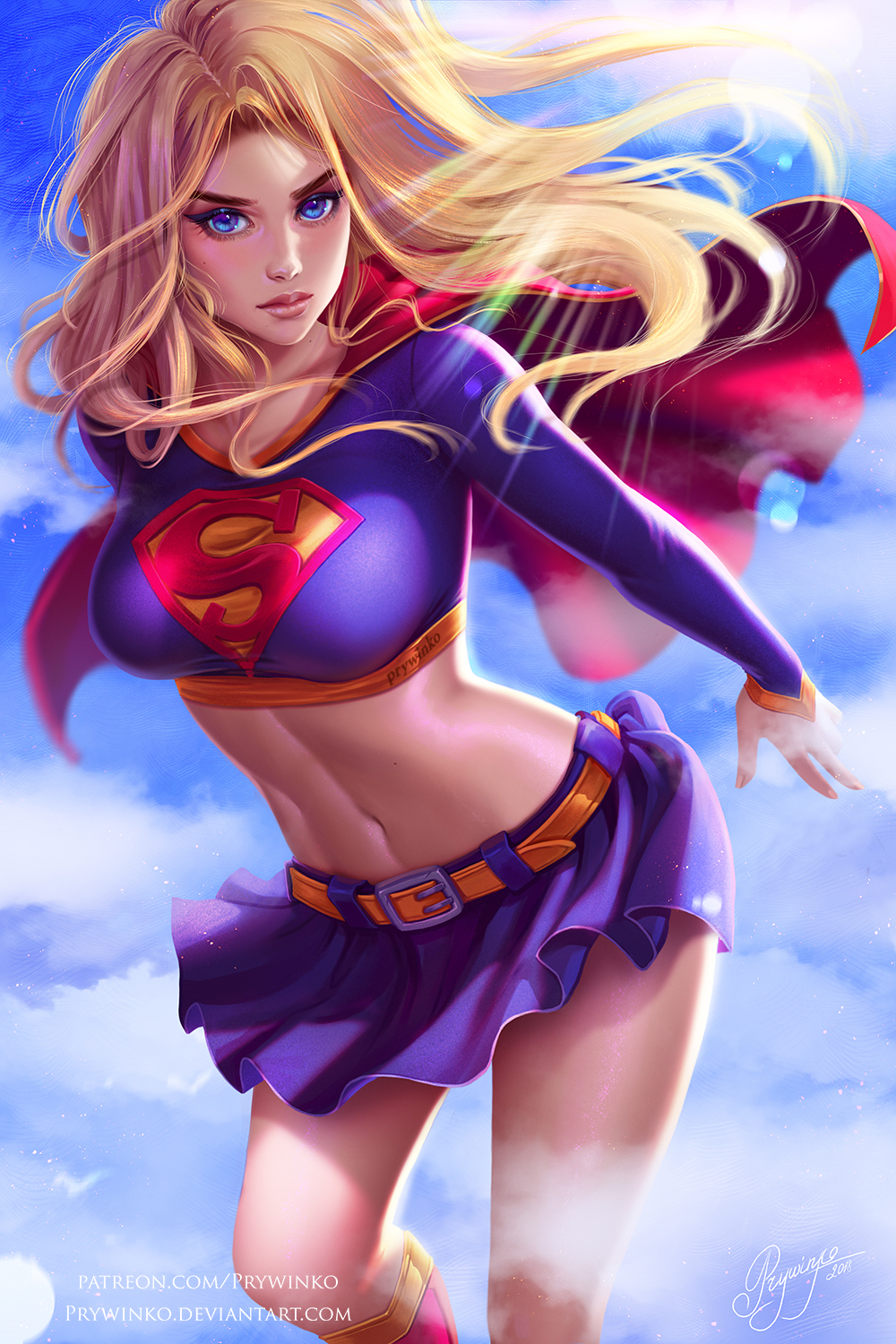 Sexy Supergirl Dc Comics
