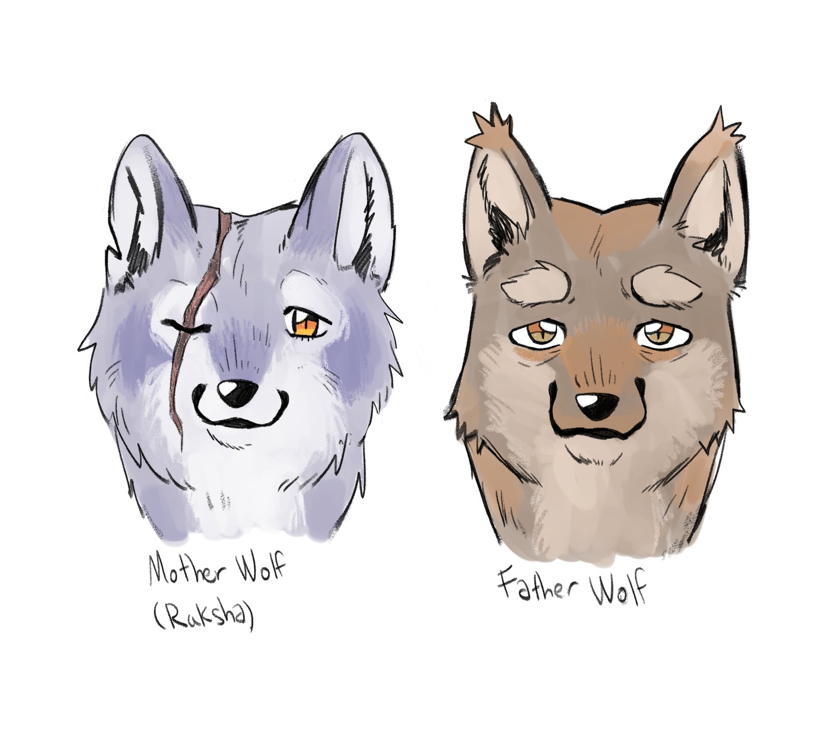 Jungle Book Wolves