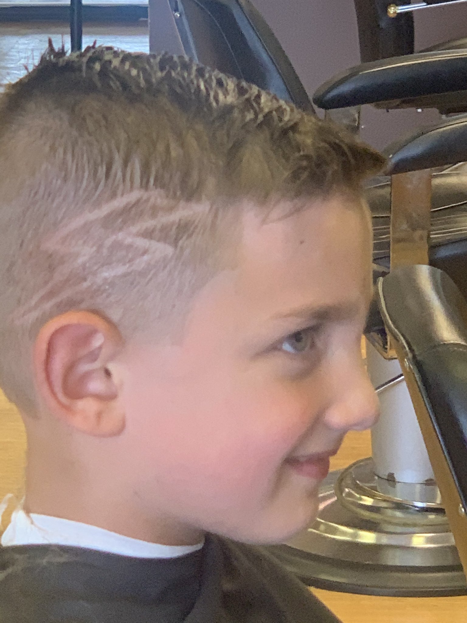 Lightning Bolt Haircut