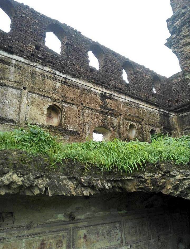 Ruins of Bhareh Fort built by Sengar Rajputs, it is situated near the ...