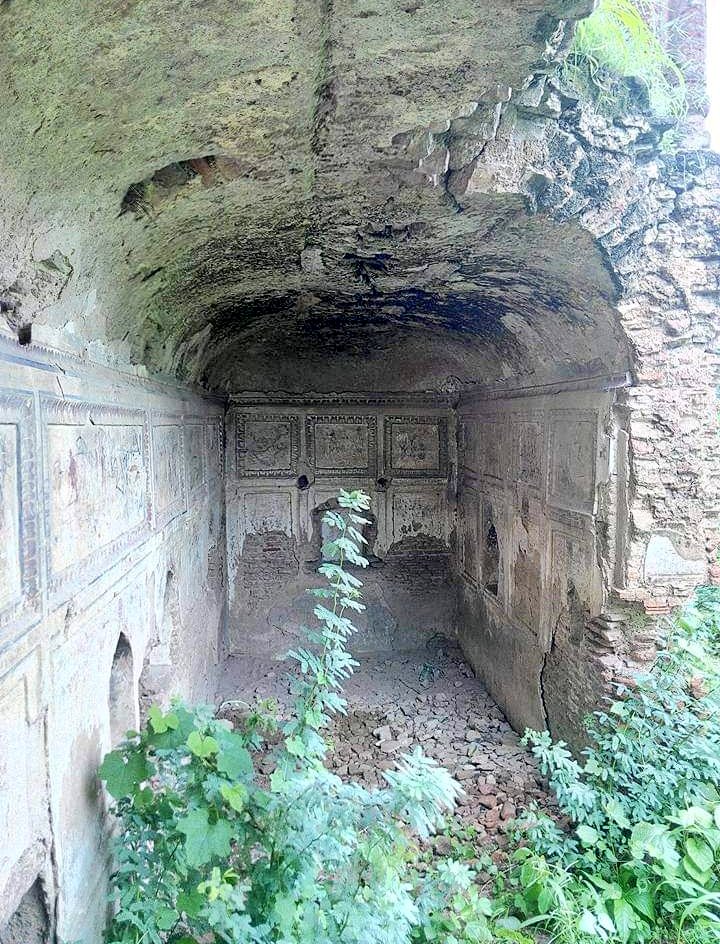 Ruins of Bhareh Fort built by Sengar Rajputs, it is situated near the ...