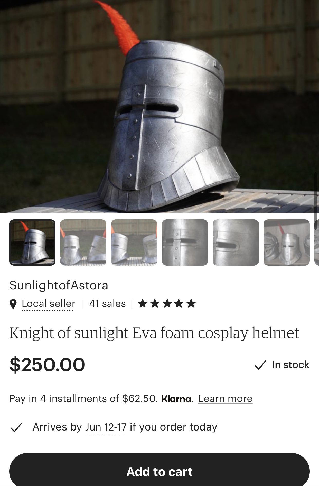 Solaire Helmet