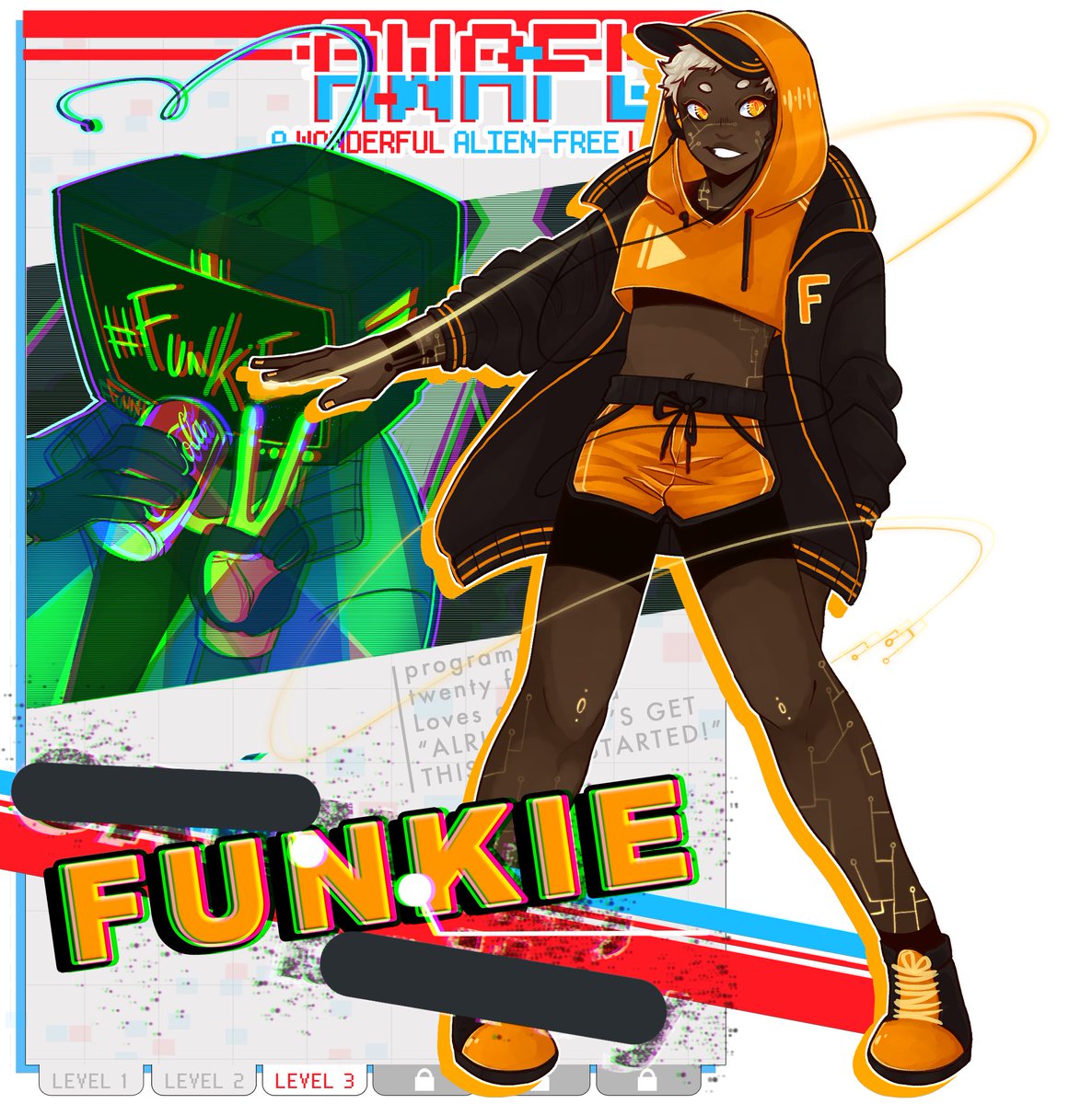 oc] thinks about Funkies progressions t」|Leroy || Comms open!のイラスト