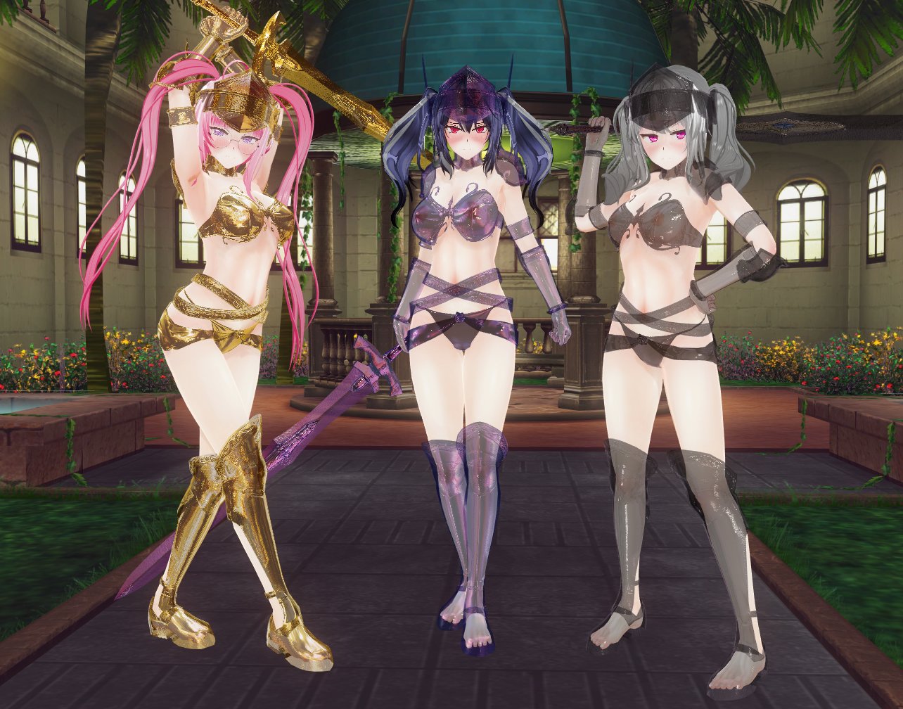 シュウ@com3d2用 on Twitter: "tex⇔pngが出来る人はmatcapフォルダ内のファイルを好きなmatcap画像に差し替えてやるとこんな感じで色合いが変わります。 歯車 ...