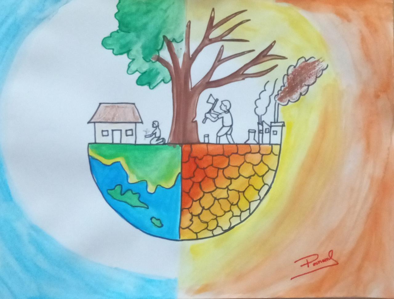 Save Earth Save Environment Drawings