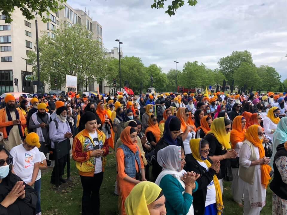 Sikh Federation (UK) on Twitter: "Protest march & freedom rally in ...